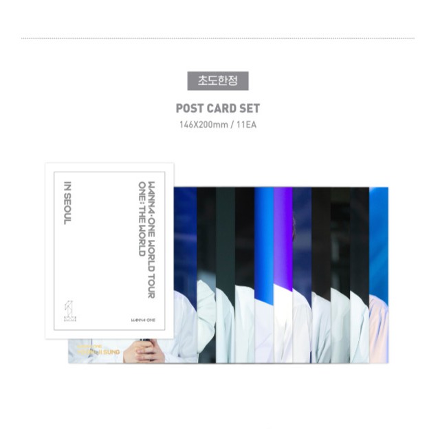 拆售 Wanna One World Tour [one The World] In Seoul Dvd 小卡 寫真 蝦皮購物