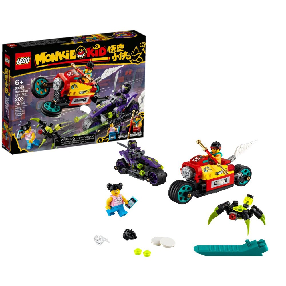 現貨 樂高 LEGO Monkie Kid 悟空小俠 系列 80018 飛旋摩托車 全新未拆 公司貨 | 蝦皮購物