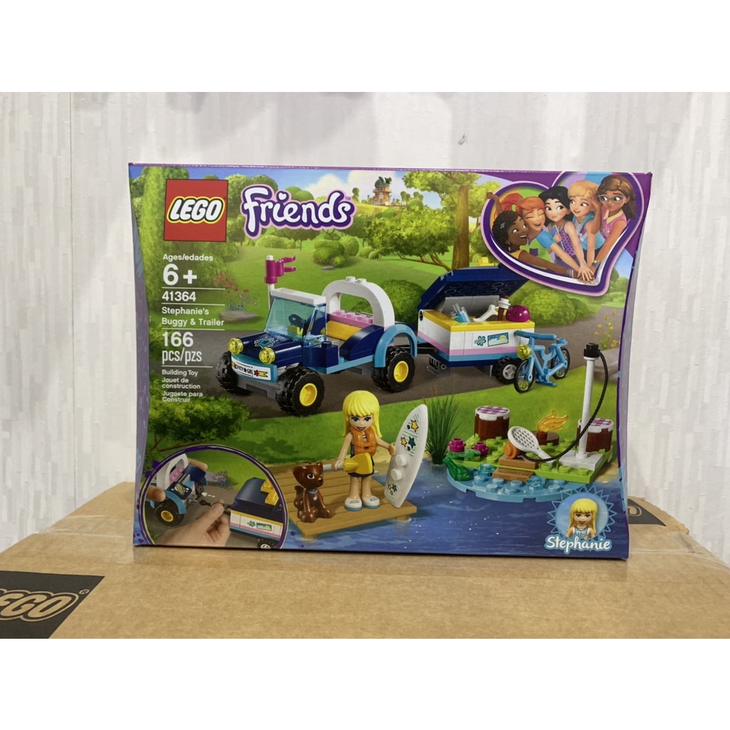 ★董仔樂高★ LEGO 41364 好朋友 Friends 斯蒂芬妮的越野車和拖車 全新現貨 | 蝦皮購物