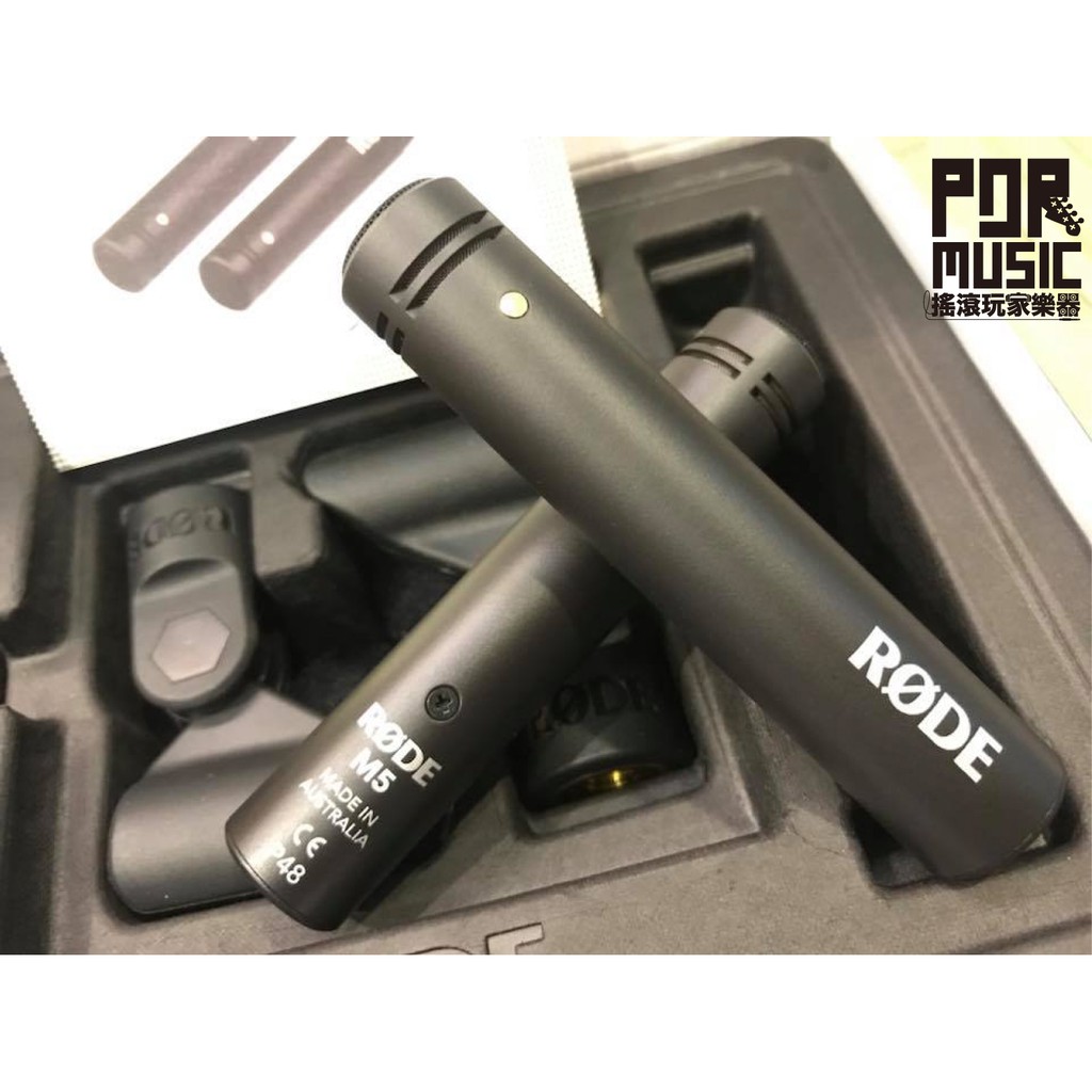 【搖滾玩家樂器】全新 公司貨 RODE M5 Matched Pair 1/2" 電容式 心型指向 麥克風 收音 MP | 蝦皮購物