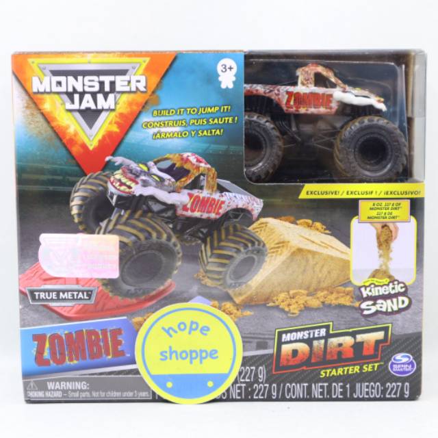 壓鑄 Monster Jam Starter Pack Monster Dirt 原創旋轉大師玩具 | 蝦皮購物