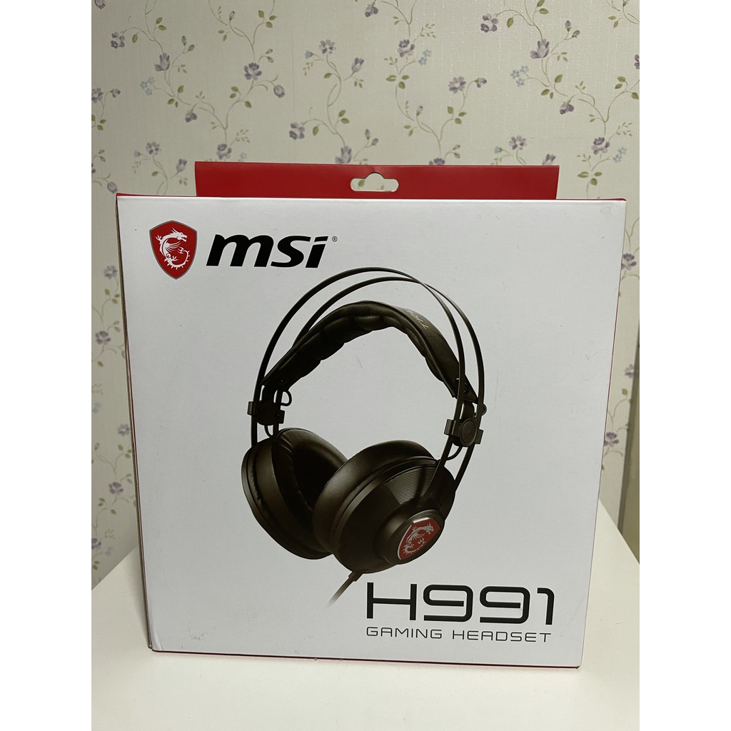 msi微星 H991 Gaming Headset 電競耳機 (S37-21000A1-V33) | 蝦皮購物
