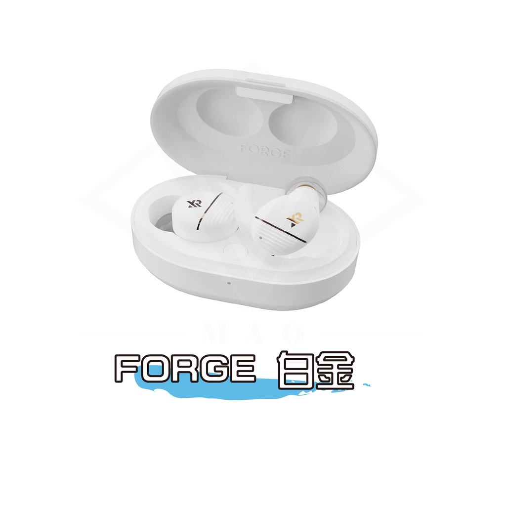 XROUND FORGE NC 智慧降噪真無線藍牙耳機 白金 真無線藍芽耳機藍牙耳機降噪耳機通透耳機 | 蝦皮購物