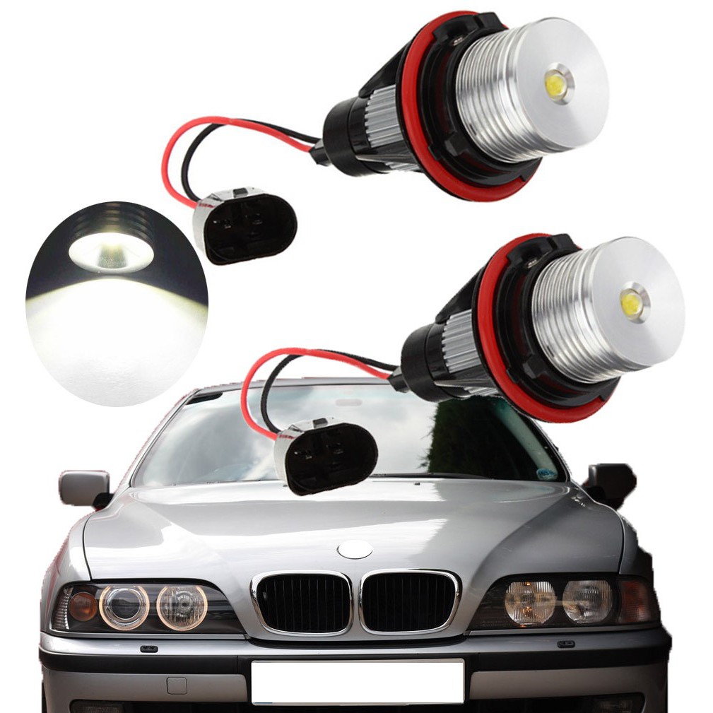 天使眼 5W 白光 E39 E53 E60 E61 E65 E83 E87 天使眼小燈 LED汽車燈 行燈適用 | 蝦皮購物