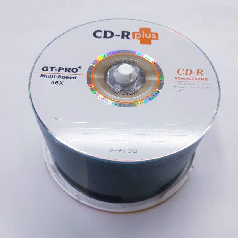 Cd-r Plus GT-PRO 56x 光盤空白空白 CD 空白空白 | 蝦皮購物