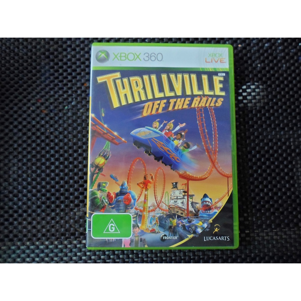 Xbox 360模擬樂園：脫線飛車 Thrillville：Off the Rails | 蝦皮購物