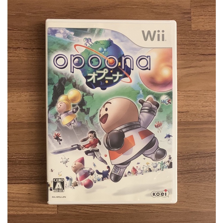 Wii 歐普納大冒險 Opoona 正版遊戲片 原版光碟 日文版 日版適用 二手片 中古片 任天堂 | 蝦皮購物