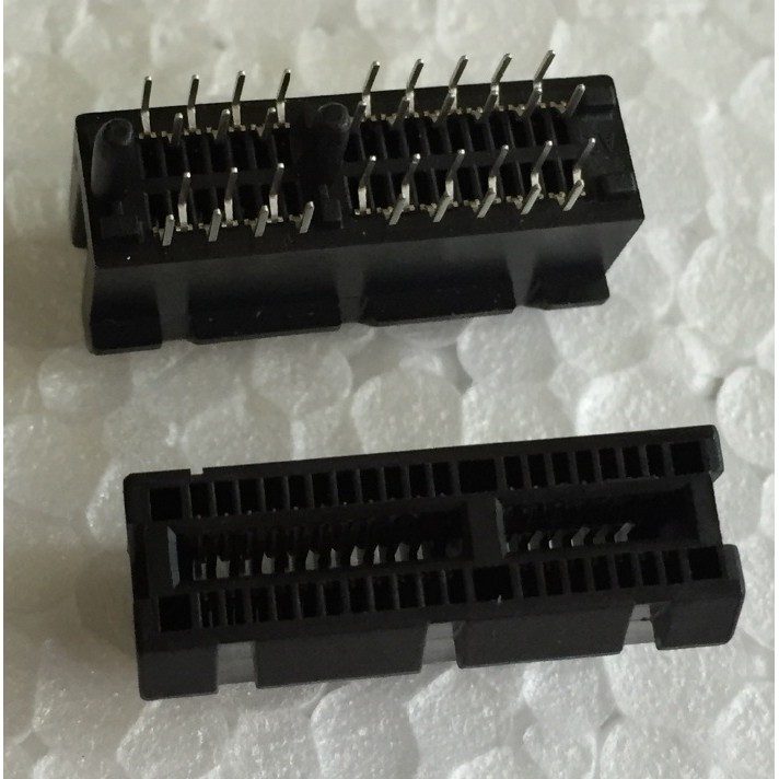 【IF】PCIE CONNECTOR 36PIN 180度,DIP, 2X 插槽 連接器 36P | 蝦皮購物