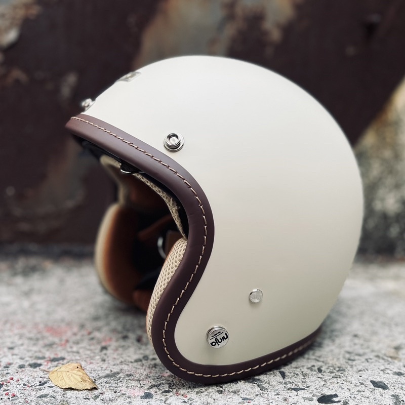 送鏡片 華泰 NINJA 安全帽 806A+ 806SA+ 內鏡 復古帽 醺砂墨鏡騎士帽 消光雅典白 | 蝦皮購物