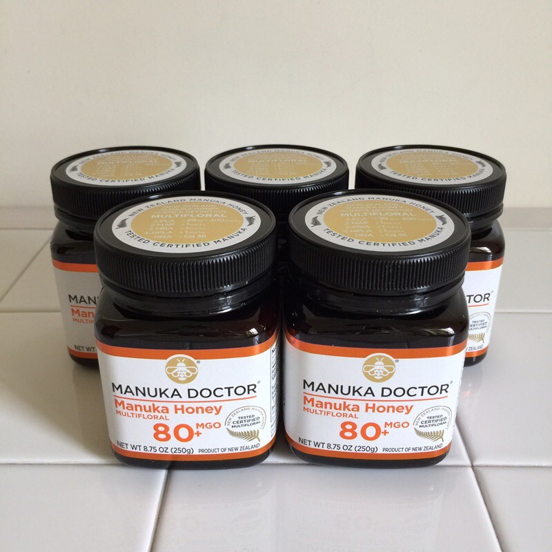 麥蘆卡蜂蜜 麥蘆卡醫生 Manuka Doctor 紐西蘭 MGO 80+（250g）2023 效期（全新）現貨 | 蝦皮購物