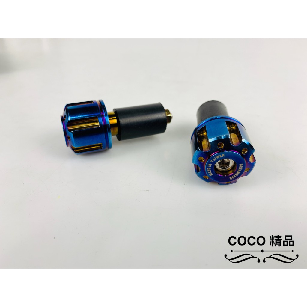 COCO機車精品 承旭 端子 握把端子 鈦合金端子 加重端子 適用 勁戰 四代 五代 SMAX FORCE BWS X | 蝦皮購物