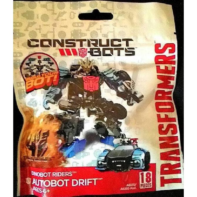 [出清特價] 變形金剛 KRE-O 建構 組合機器人 Construct Bots 飄移 Drift 孩之寶出品 | 蝦皮購物