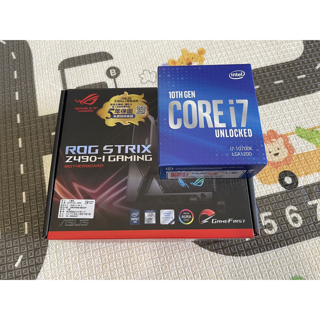 【可刷卡】I7 10700K + ASUS ROG STRIX Z490I GAMING ITX 主機板 不分售 | 蝦皮購物