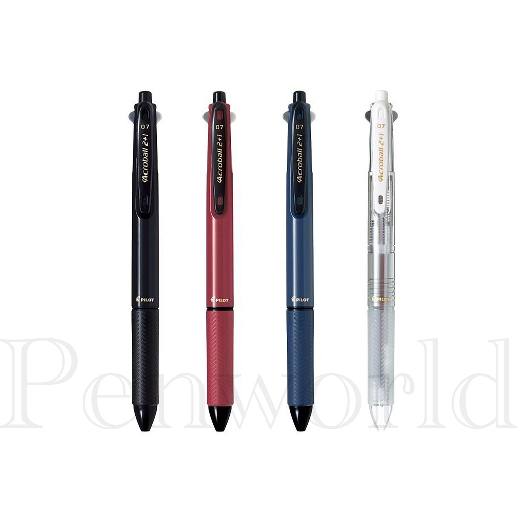 【Penworld】日本製 PILOT百樂 BKHAB-40F 2+1多功能輕油筆 0.7 | 蝦皮購物