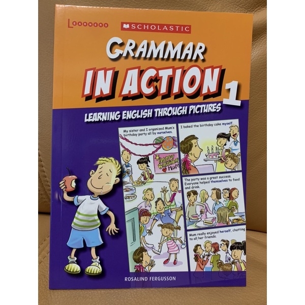 GRAMMAR IN ACTION LERNING ENGLISH THROUGH PICTURES （1+2+3） | 蝦皮購物