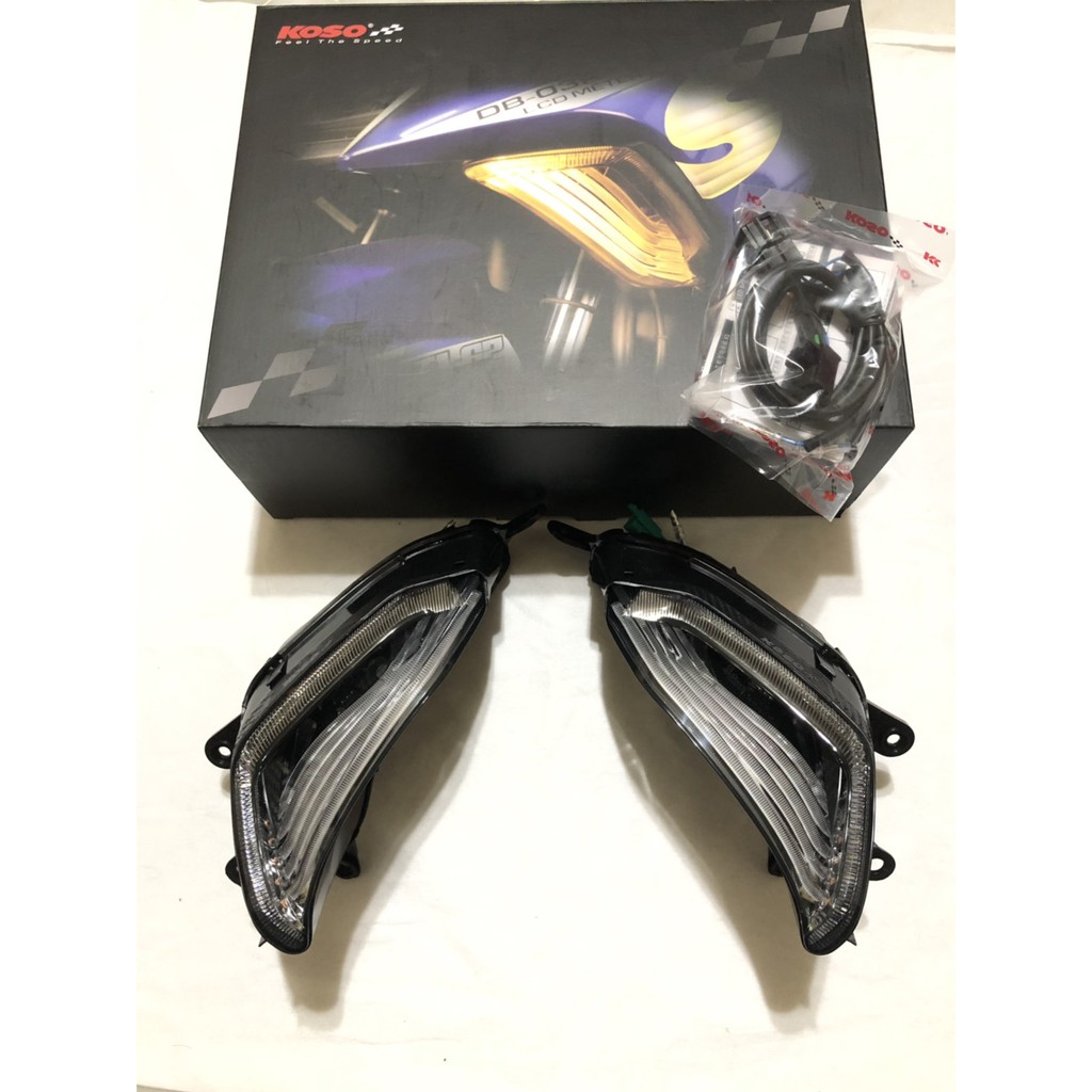 歐媽小舖 免運現貨 KOSO FORCE 155 隼 LED前燈組 導光前方向燈 FORCE 雙色方向燈 定位燈 | 蝦皮購物