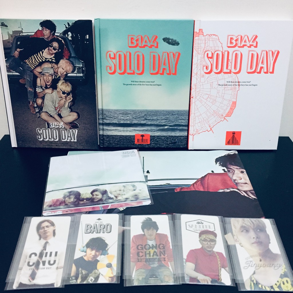 【二手👌】B1A4 Solo Day 白 藍 5th mini album 台壓版 special edition | 蝦皮購物