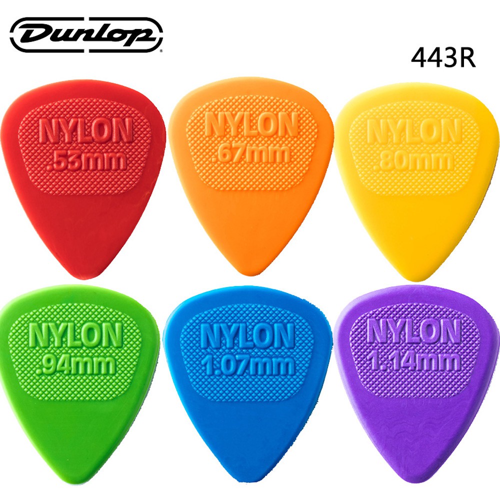 【原廠包裝72片】美國製 Dunlop 443R MIDI PICK 吉他 烏克麗麗 彈片 匹克 撥片 顆粒 | 蝦皮購物
