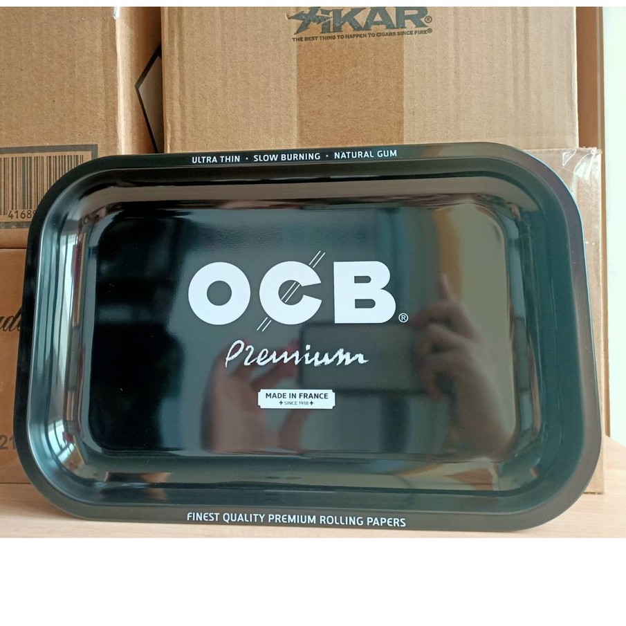【現貨附發票】【OCB】法國進口-CLASSIC TRAY(小款)-金屬製捲煙盤/鐵盤/收納盤/托盤 | 蝦皮購物