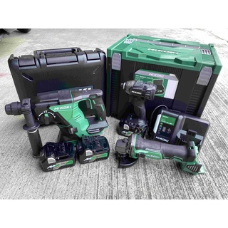 『研磨職人』含發票 HiKOKI 三機組 WH36DA 衝擊起子機 DH18DBL槌鑽 G18DBL 砂輪機 無刷 | 蝦皮購物