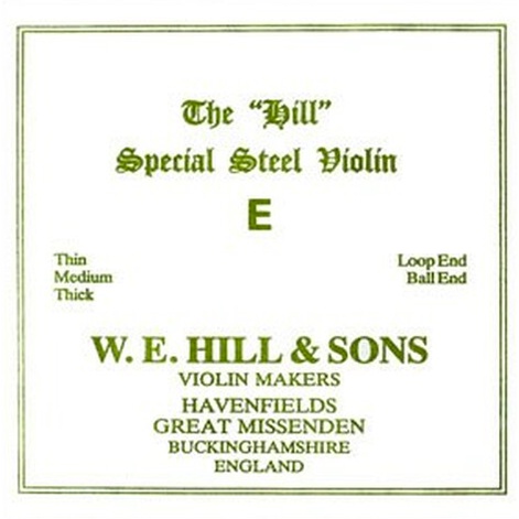 【喜弦提琴】英國 W.E. Hill & Sons 單E弦 中張力Medium-Ball / Loop End 款 | 蝦皮購物