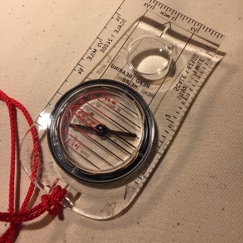 COMPASS SMOKE CHASER 美國空軍公發簡易指北針 | 蝦皮購物