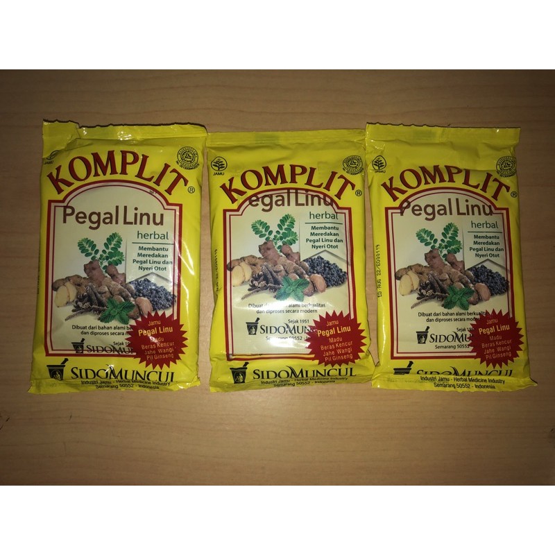 Jamu Komplit Pegal Linu Sidomuncul | 蝦皮購物