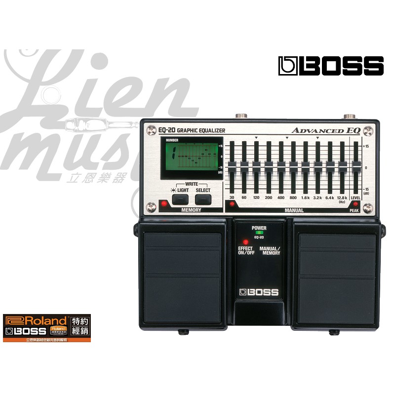 『立恩樂器 效果器專賣』BOSS EQ-20 十段等化效果器 多模組 專業現場 演出 Advanced EQ20 EQ | 蝦皮購物