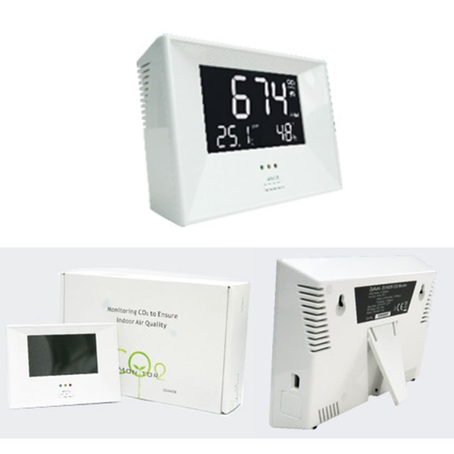 【有購豐】ZG-1683R CO2偵測器 / 二氧化碳 及 溫度 濕度 偵測儀 監測器 空氣偵測器 | 蝦皮購物