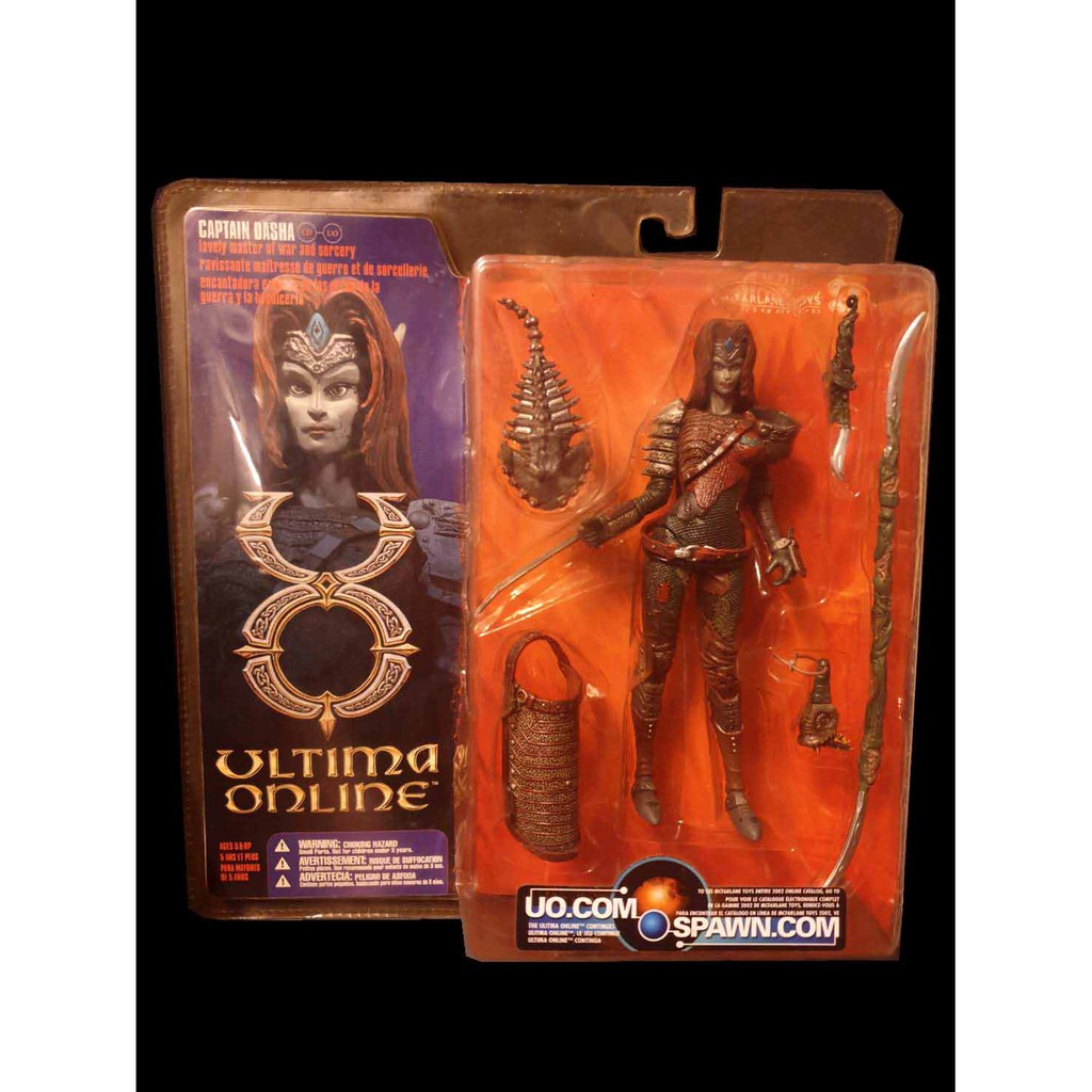 1F ： MCFARLANE TOYS 網路創世紀 ULTIMA ONLINE CAPTAIN DASHA 富貴玩具店 | 蝦皮購物