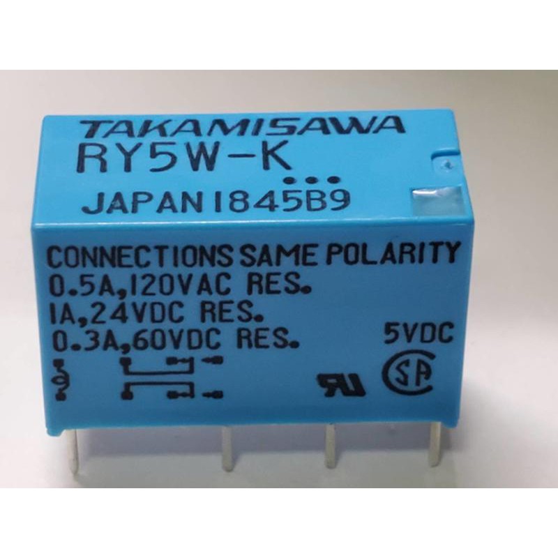 TAKAMISAWA 日製 RY5W-K 5V 訊號繼電器 | 蝦皮購物