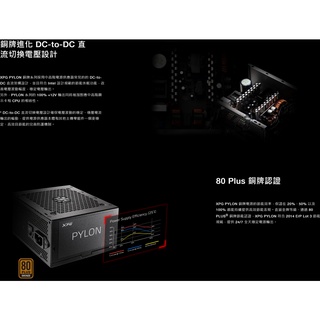 ADATA威剛 XPG CORE PYLON 550W 650W 750W 銅牌/主日系/電源供應器/原價屋 | 蝦皮購物