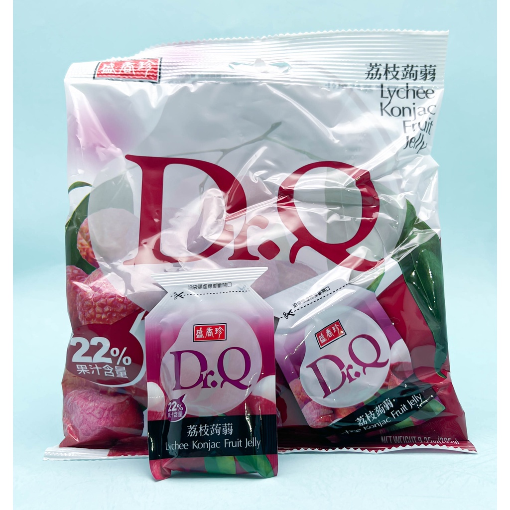 《現貨 開發票》盛香珍DR.Q 荔枝蒟蒻 265g 蒟蒻 | 蝦皮購物