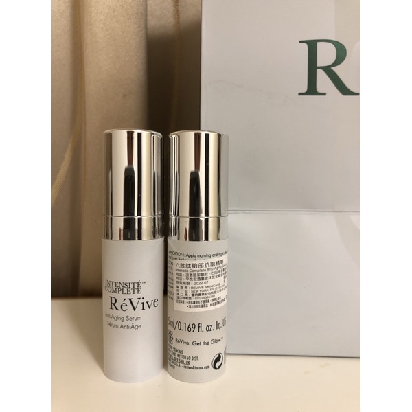 ReVive 六胜肽臉部抗皺精華 5ml 現貨秒發! | 蝦皮購物