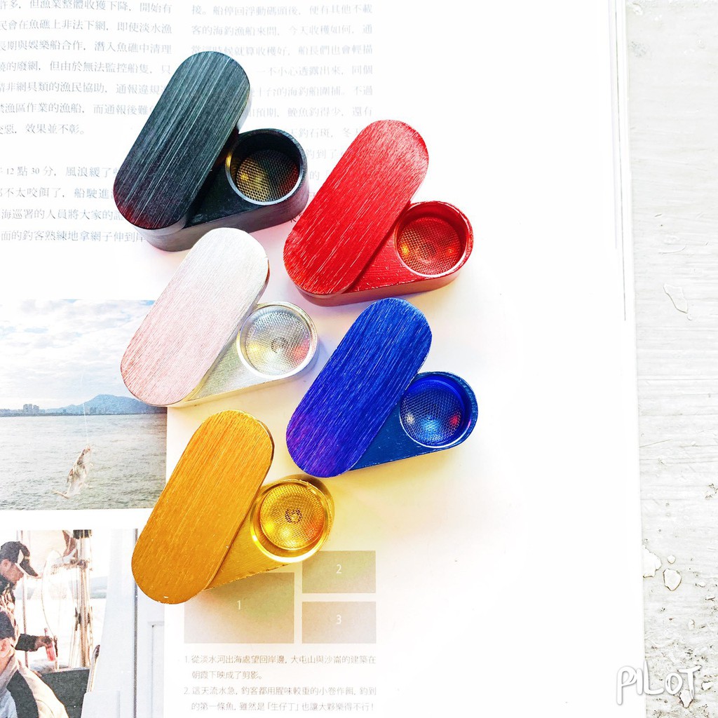 ️pilot台灣現貨）煙斗 菸斗 煙具 pipe 多色 便攜 Metal Monkey Pipe | 蝦皮購物