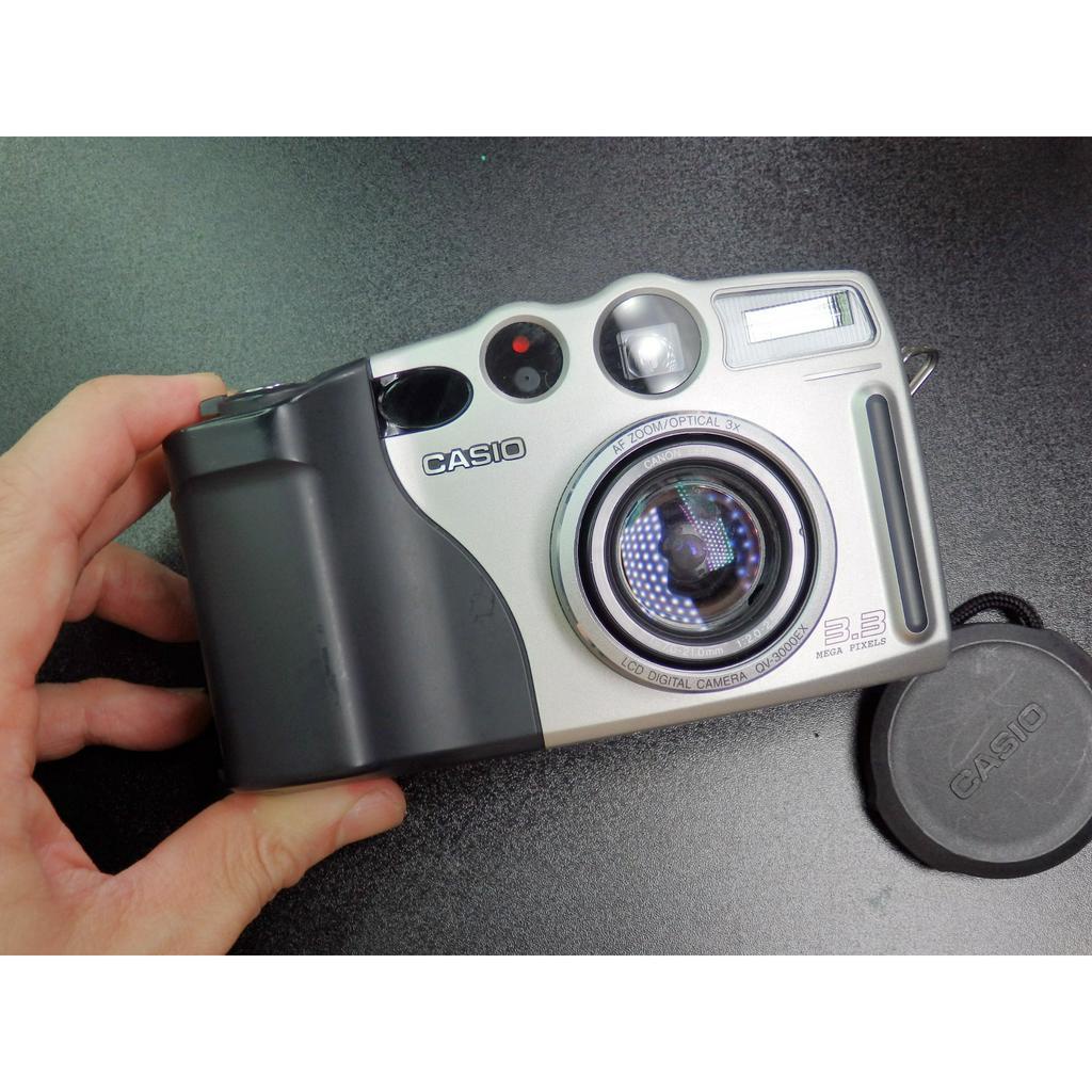 CASIO QV-3000EX (旗艦機 /3X數位變焦 /AA電池 / 大光圈canon鏡頭) | 蝦皮購物