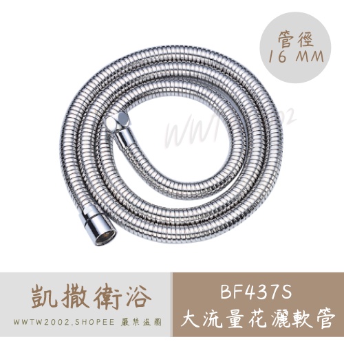 Caesar 凱撒 BF437S 花灑軟管 大流量 不鏽鋼沐浴軟管 ST軟管 洗澡軟管 鉻色軟管 把手軟管 蓮蓬頭軟管 | 蝦皮購物