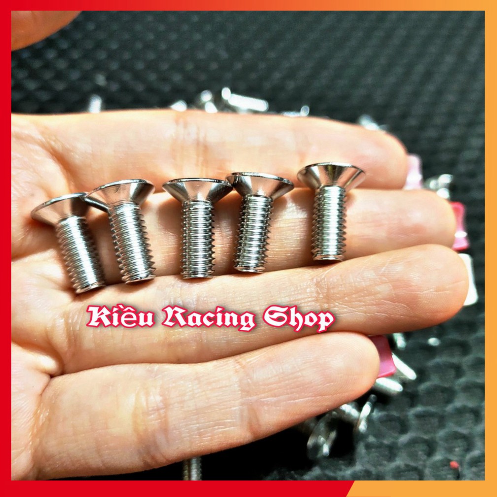 304 不銹鋼圓盤螺釘 Cons Head 6li10 和 6li15 Mount KTM 圓盤或超尺寸圓盤 | 蝦皮購物