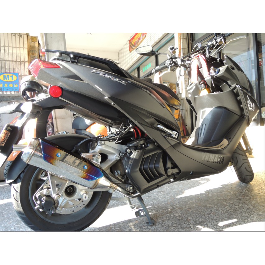 FORCE Force155 SMAX M1白鐵管 回壓合法規音量 附保卡《光一車業》M1排氣管 半直通 直通 靜音直通 | 蝦皮購物