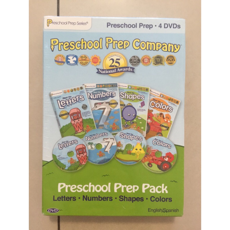 現貨 Preschool Prep DVD 幼兒美語學習教材 | 蝦皮購物
