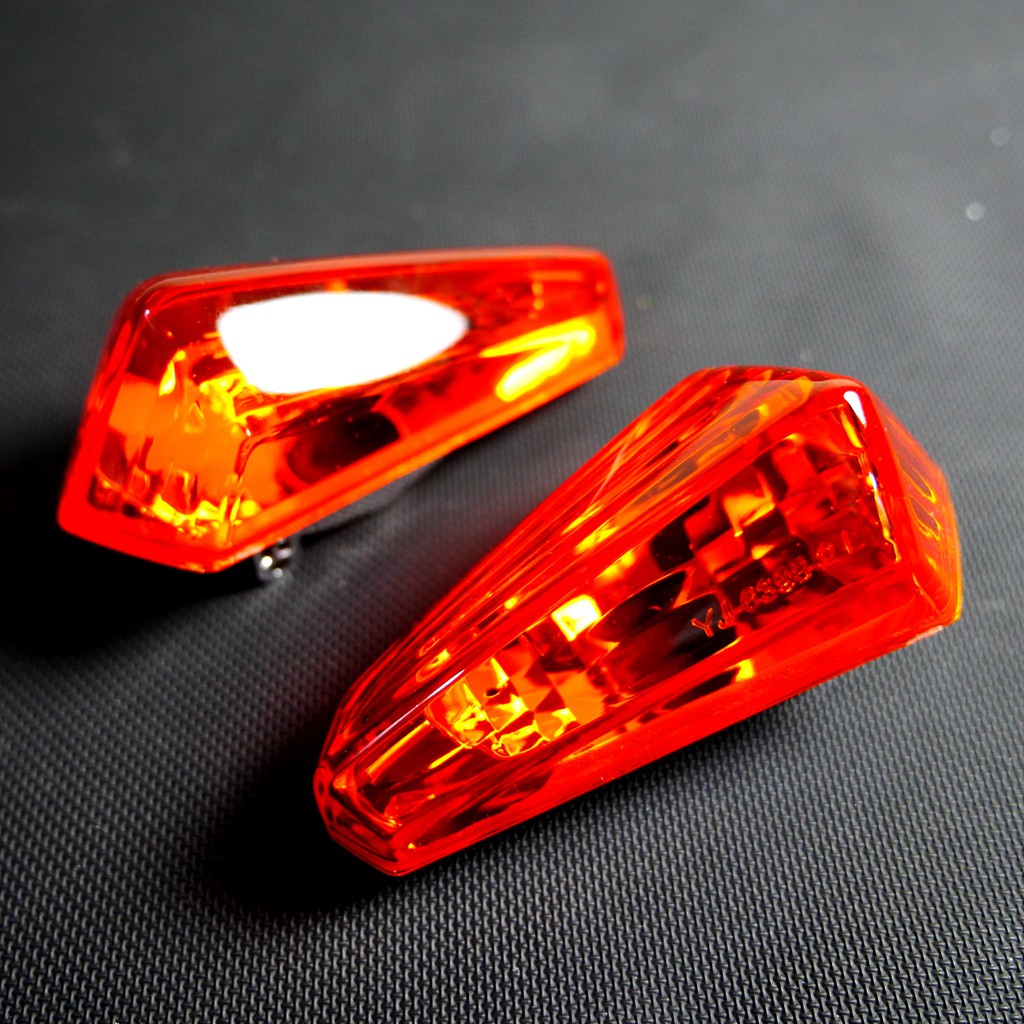 皮斯摩特 一菁 E-GIN 後方向燈殼 後方向燈組 後方向燈 后方向燈組 FORCE 155 歐規橘 | 蝦皮購物