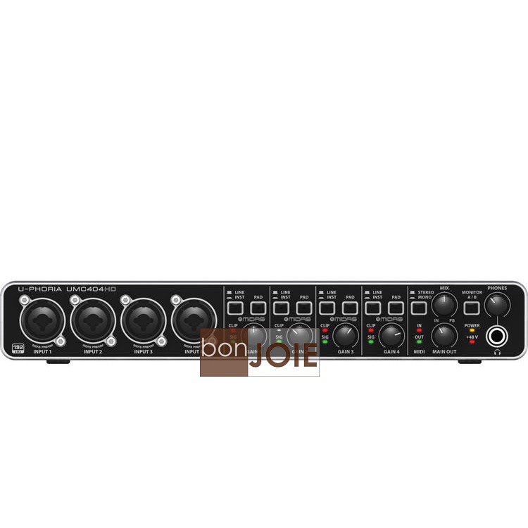 Behringer UMC404HD MIDI USB 錄音介面 錄音卡 UMC404 HD | 蝦皮購物