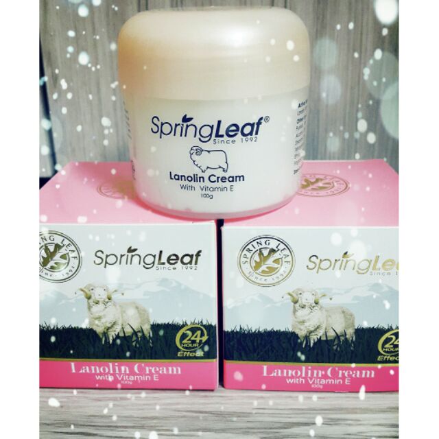 澳洲 Spring Leaf 綠芙維他命E綿羊霜 | 蝦皮購物