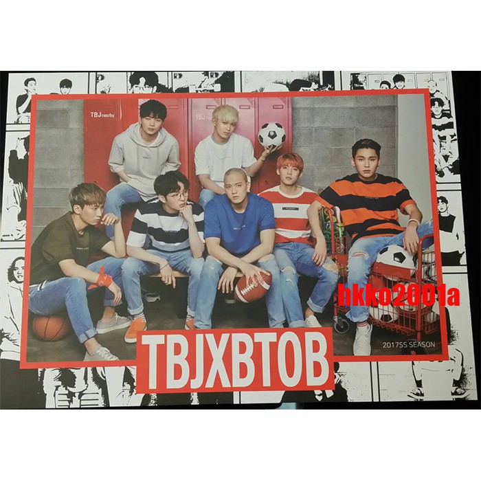 BTOB [ Official Mini Poster (B) ] limited edition K-pop | 蝦皮購物