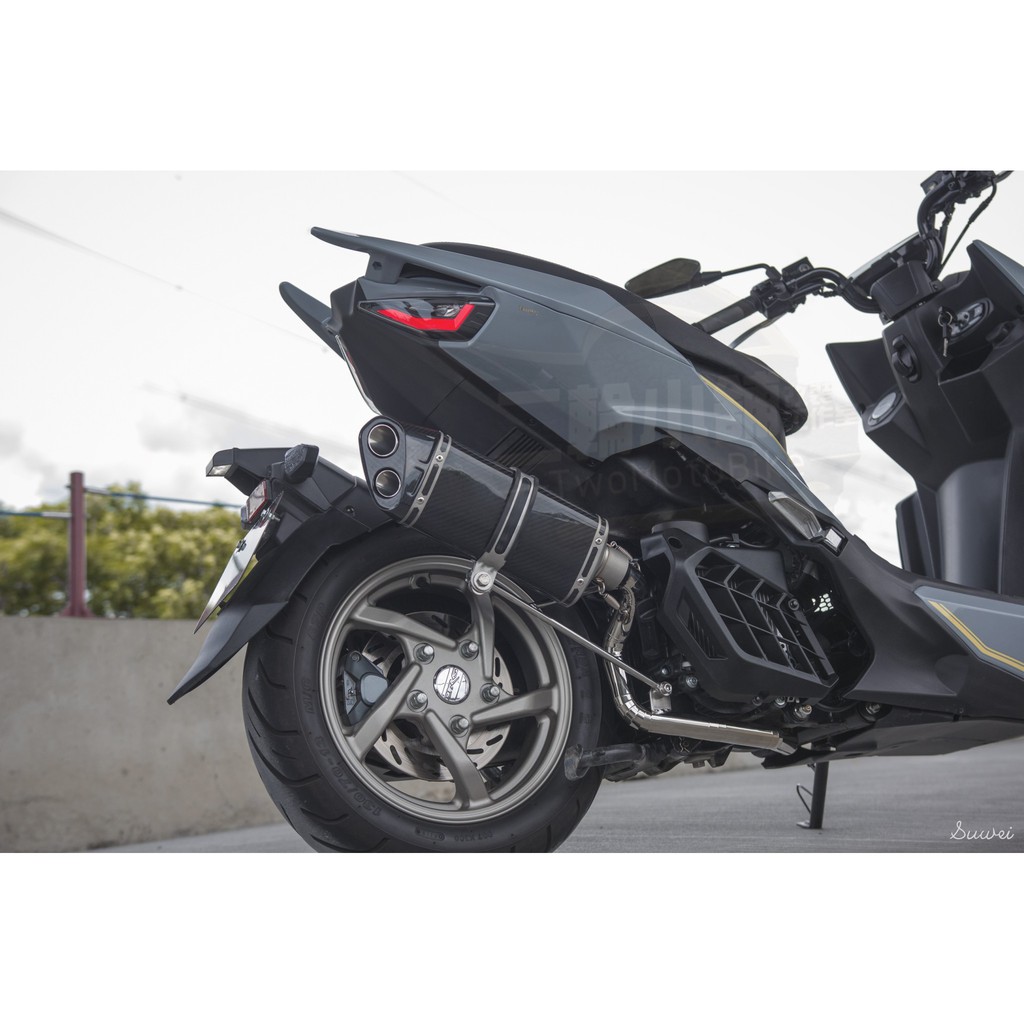 [tmb排氣]SYM_DRG158 DRG158 改裝排氣管 全段 正碳纖維節尾段 🔥 尾段不燙🔥 節燒前段 | 蝦皮購物