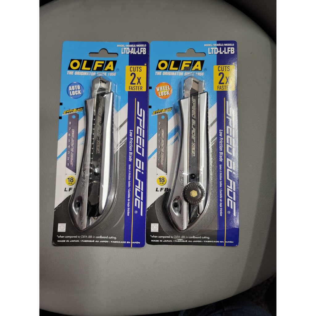 OLFA LTD-L-LFB LTD-AL-LFB極致刀2倍刃-轉式 推式 美工刀 | 蝦皮購物