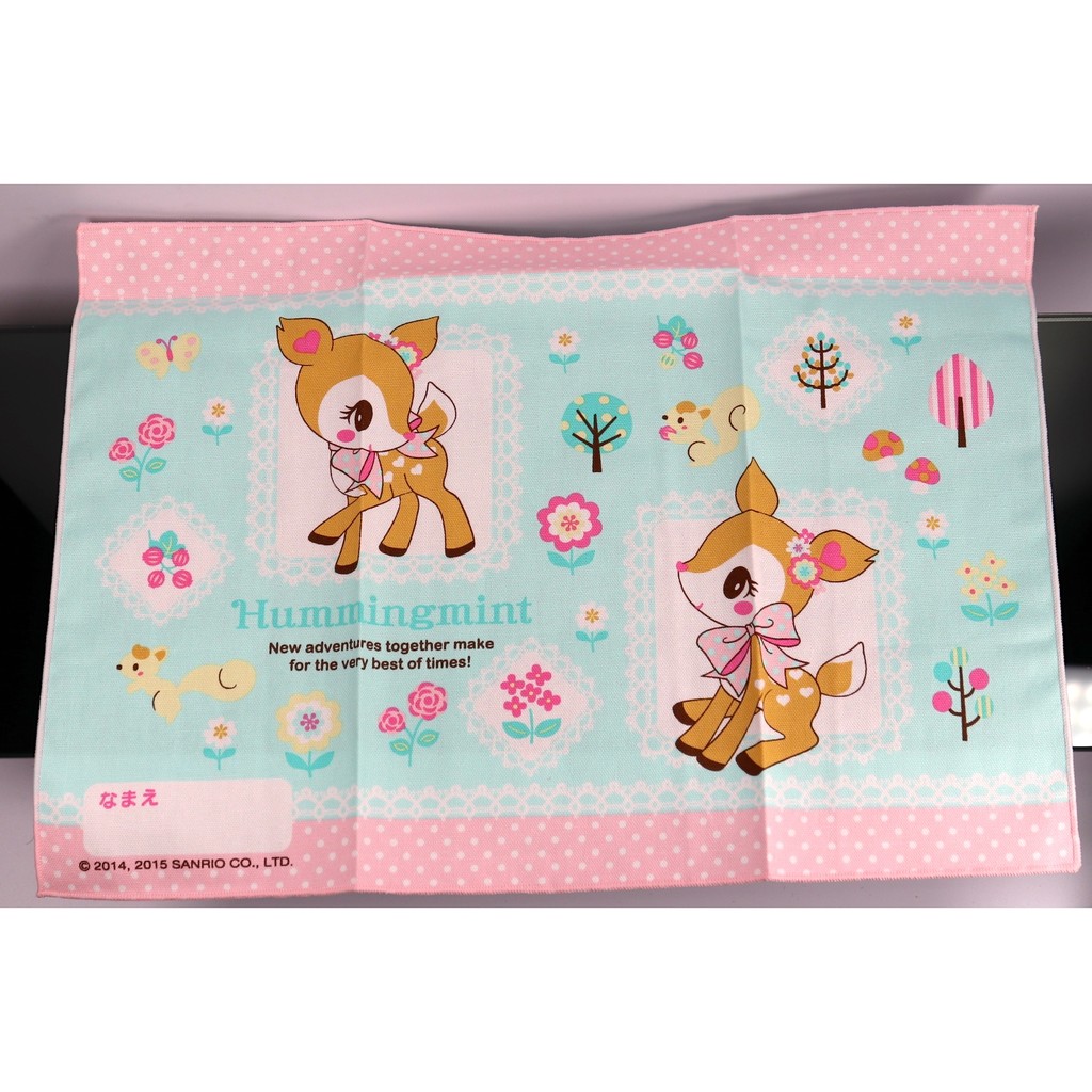 sanrio 哈妮鹿 Hummingmint 2015年出品 餐墊 | 蝦皮購物