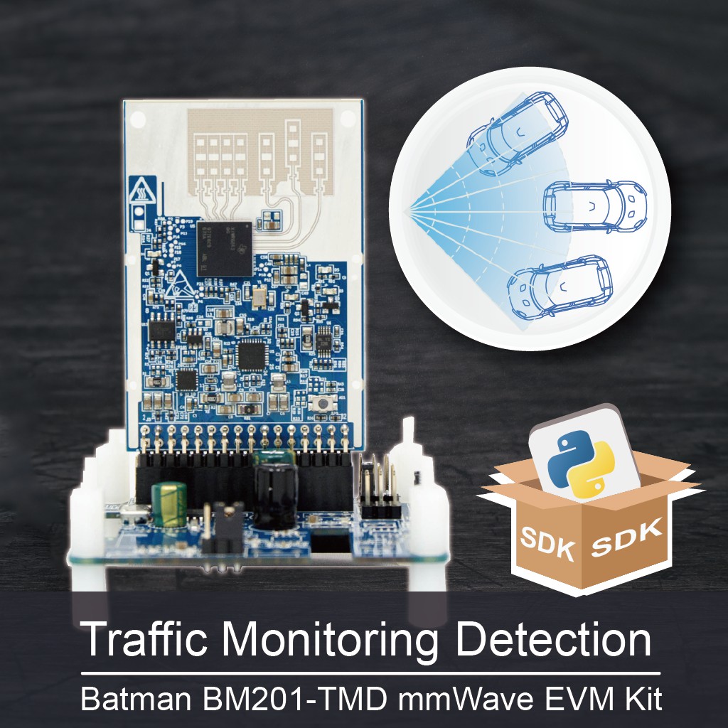 BM201-TMD mmWave EVM kit ( Traffic Monitoring Detection ) | 蝦皮購物