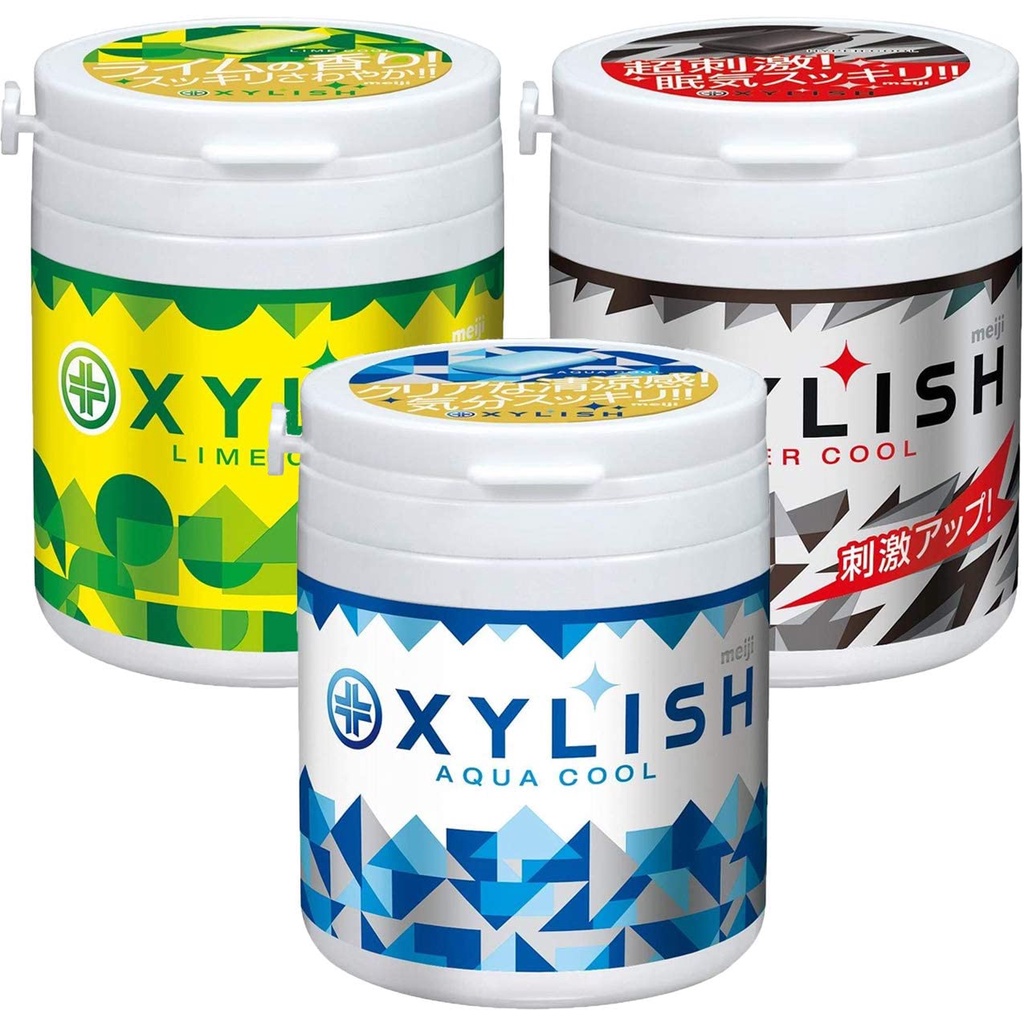 現貨🔥 Meiji 🇯🇵日本明治 XYLISH HYPER COOL罐裝口香糖系列 (黑罐/藍罐/綠罐) 94g | 蝦皮購物