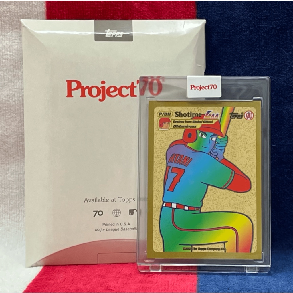 Topps Project 70 Card 547 Shohei Ohtani by Keith Shore 大谷翔平 | 蝦皮購物